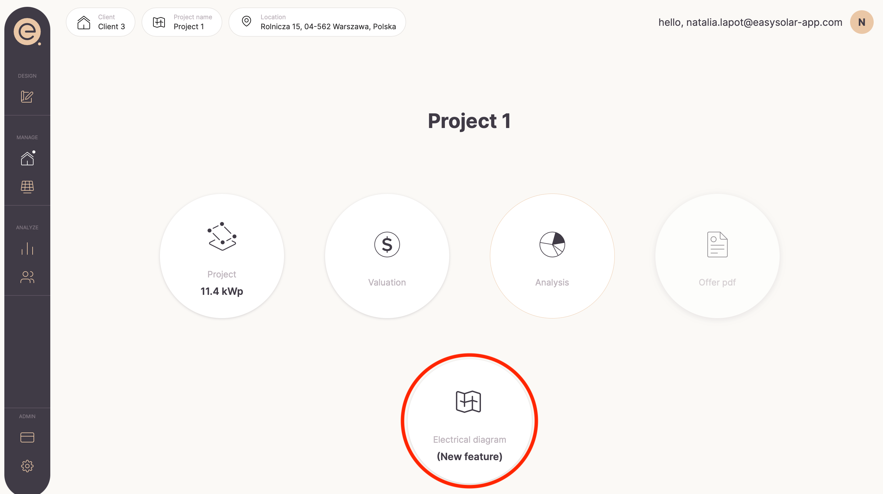 Electrical diagram - EasySolar Documentation
